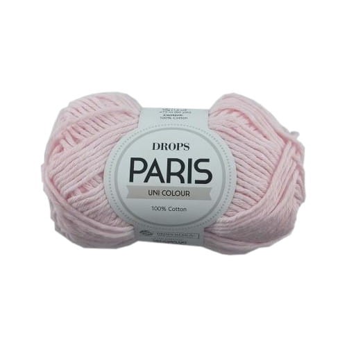 DROPS PARIS 57 bardzo jasny róż -100% bawełna - Pasmanteria ...